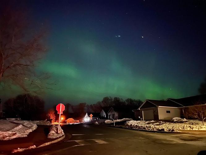 Northern Lights: A brief show in western Wisconsin | Local News ...