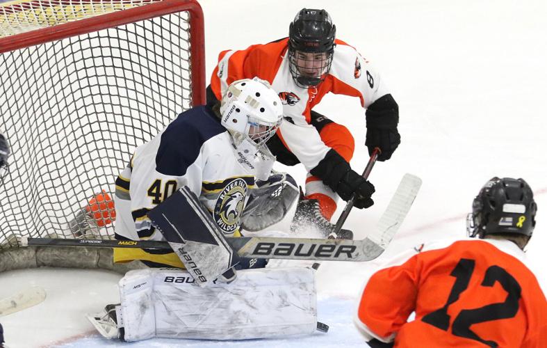 Boys Hockey: New Richmond erupts for 10 goals in win over River Falls (14 photos) | Newsletter ...