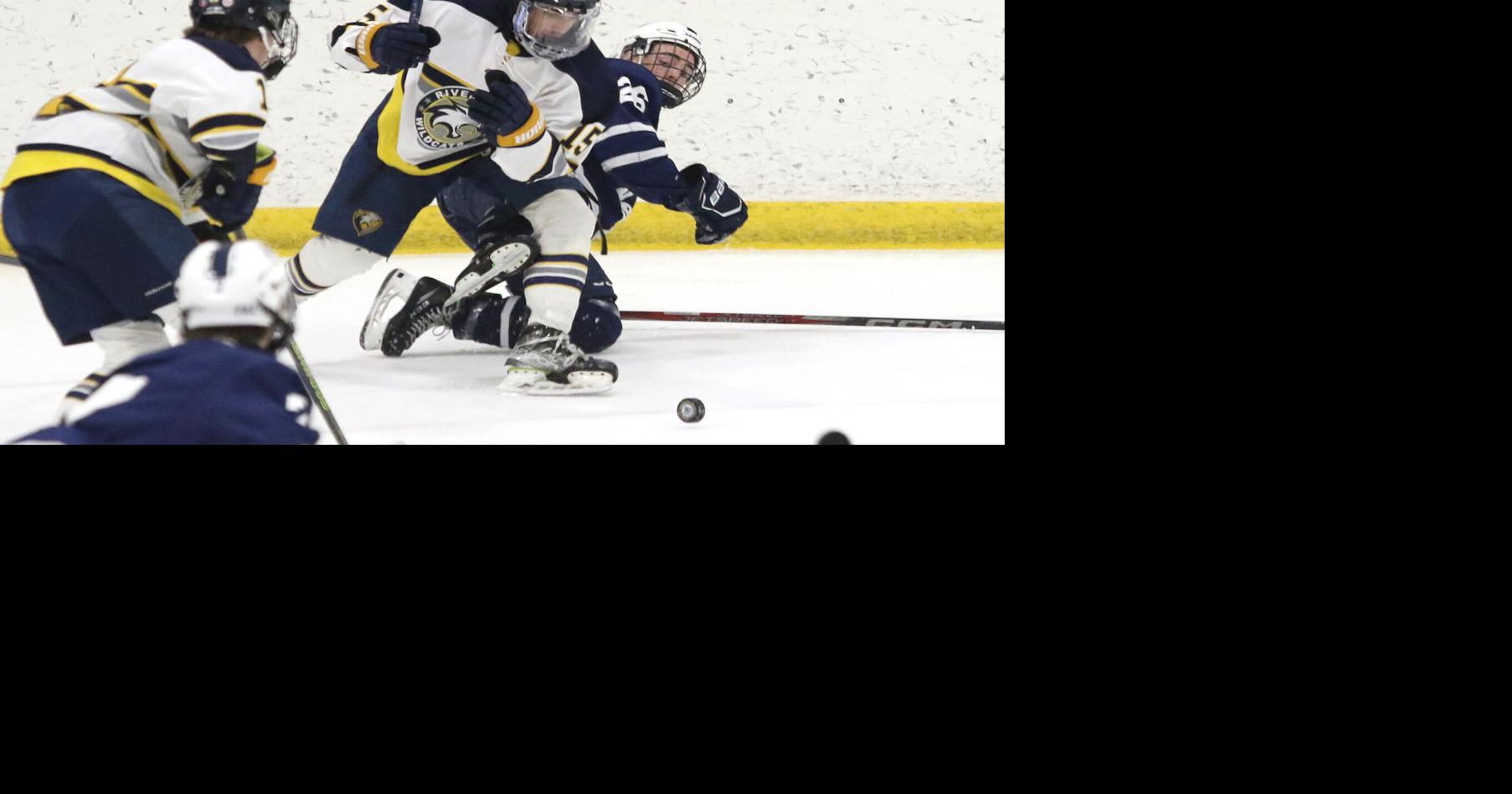 Boys Hockey: Hudson outlasts River Falls in barnburner (16 photos) | Newsletter ...