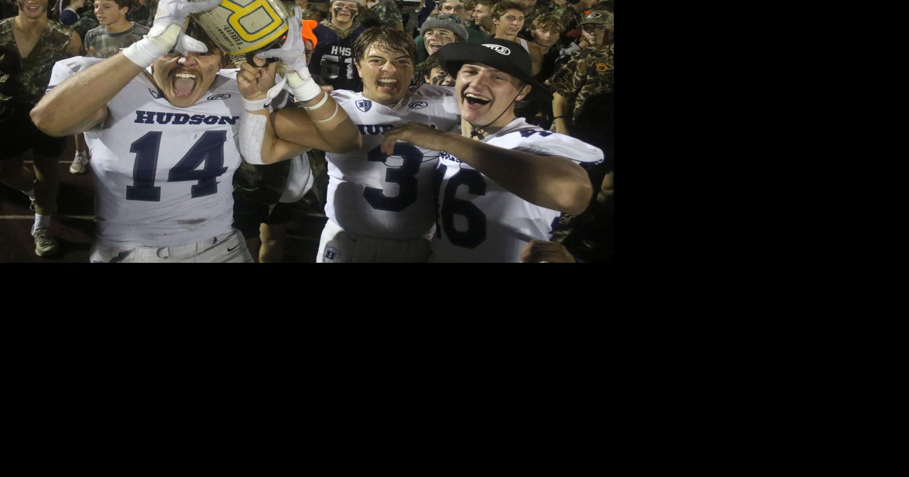 Check out 22 photos from Hudson’s win over River Falls in the battle for the Little Brown Jug ...