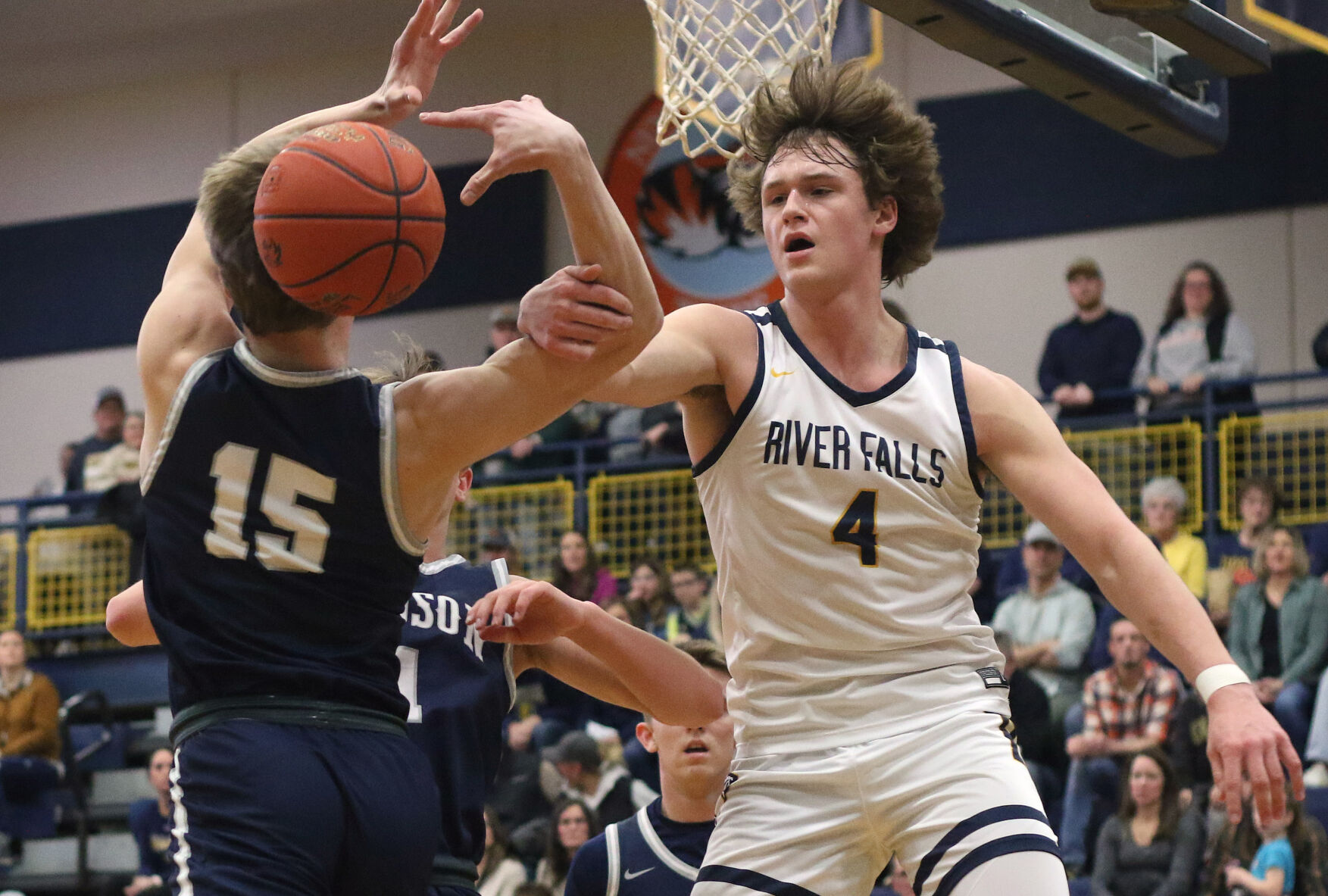 Boys Basketball: Hudson grinds out win over River Falls (10 photos) | Newsletter ...