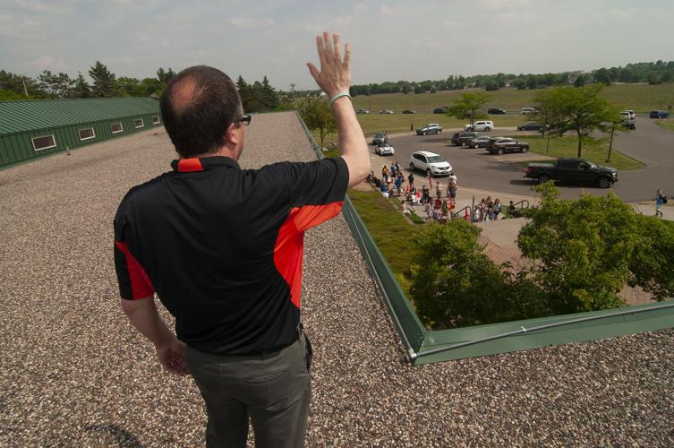 New Richmond Paperjack principal has sleepover on the school roof ...