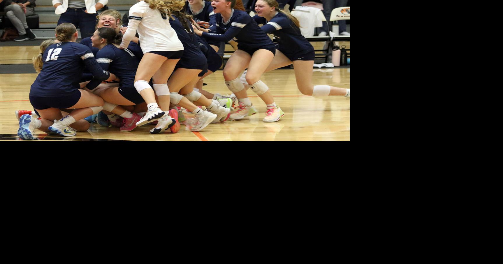 Volleyball: Hudson punches first ever trip to state (21 photos ...