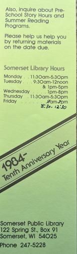 Somerset Library celebrates 50 years | Local News | hudsonstarobserver.com