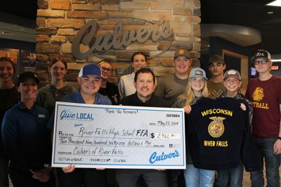 River Falls Culver’s gives over $2,000 to FFA chapter | Local News | hudsonstarobserver.com