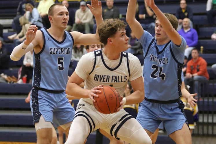 Boys Basketball: River Falls goes cold in loss to Superior (6 photos ...