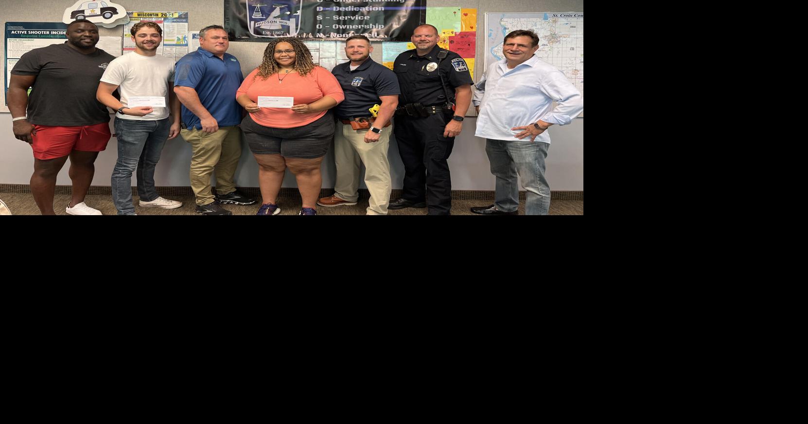 Police department interns receive business sponsored scholarship ...