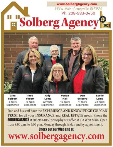 Solberg Agency | | idahocountyfreepress.com