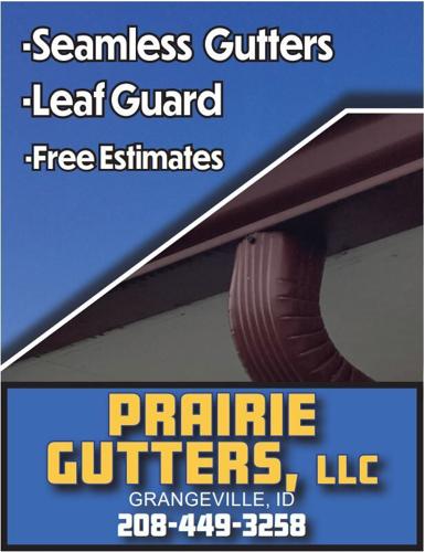 Prairie Gutters, LLC | | idahocountyfreepress.com