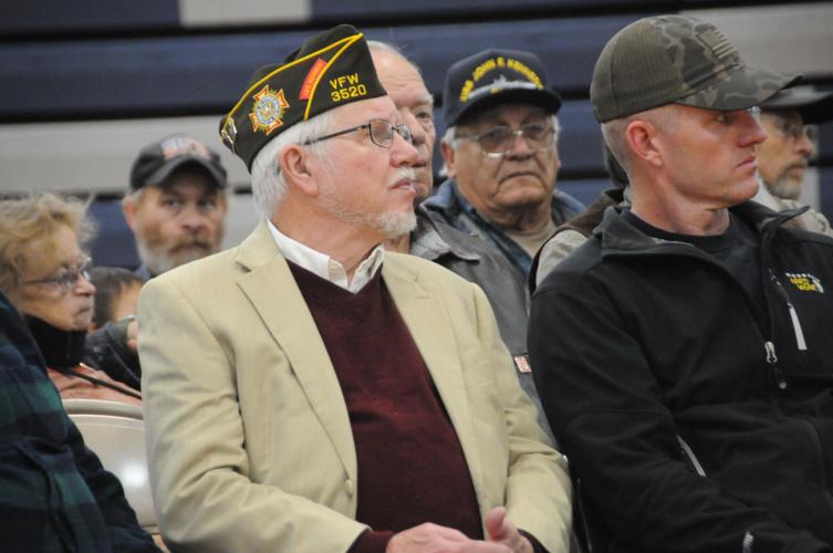 GHS Veterans Day Assembly 2025: GHS grad, veteran urges students to ...
