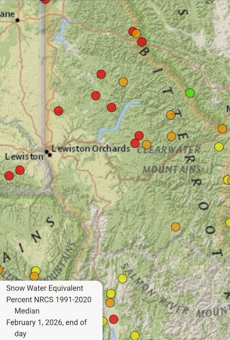 Snowpack trend marks region shift from snow dominant to rain dominant ...