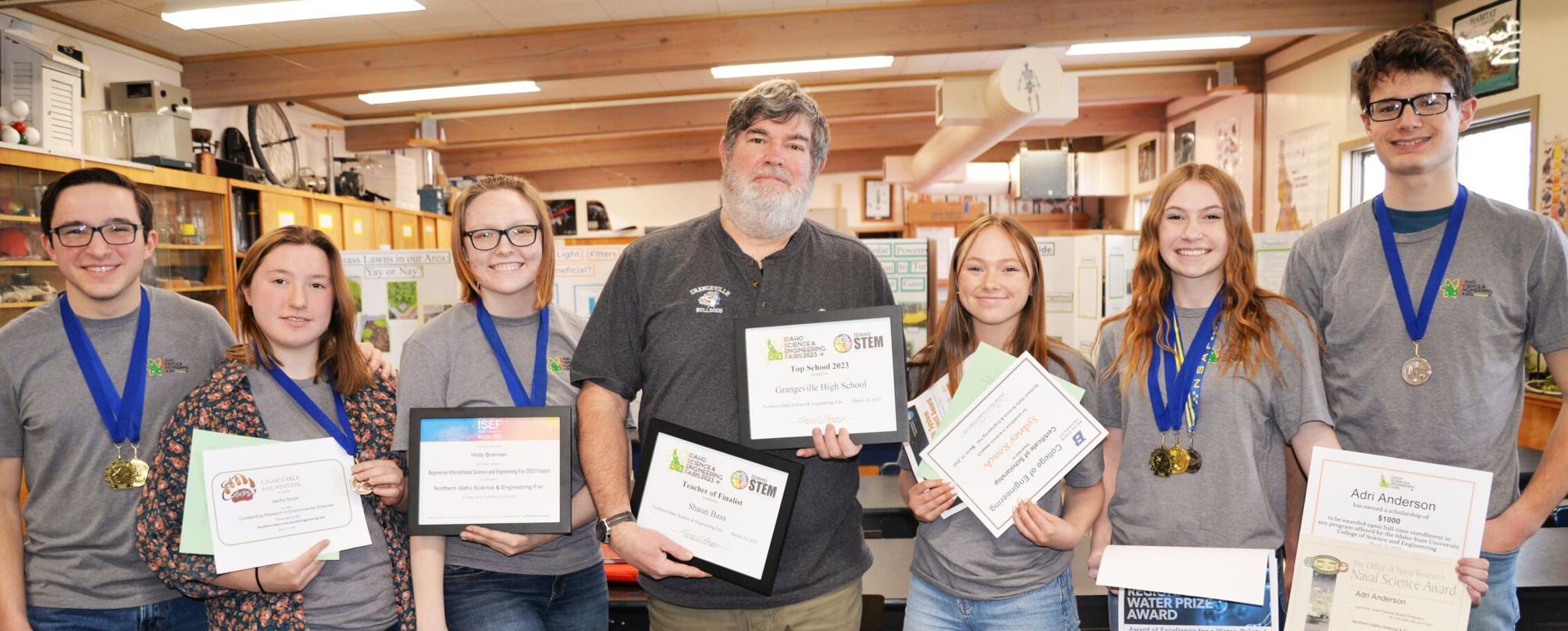 GHS science students take top award at state science fair; Brannan ...