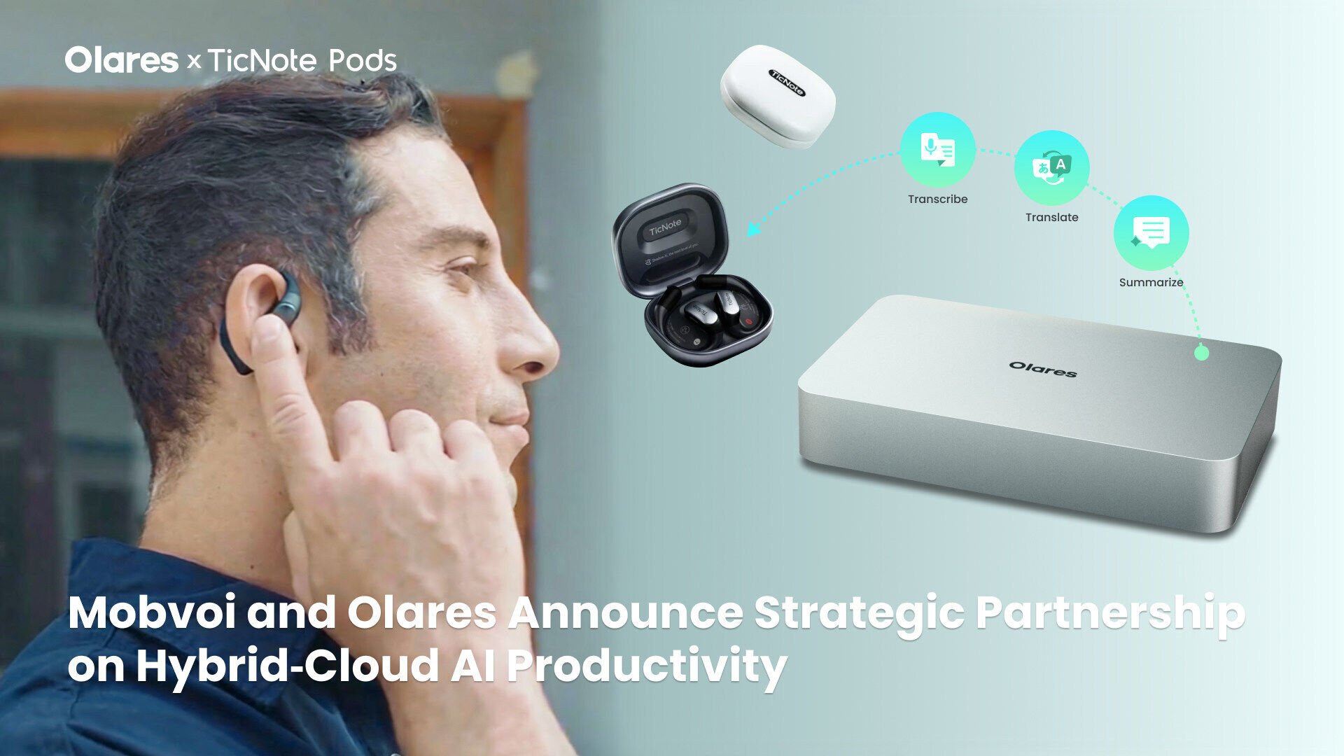 Mobvoi and Olares Announce Partnership to Redefine AI Productivity with ...