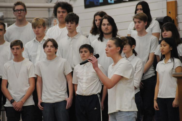 GHS Veterans Day Assembly 2025: GHS grad, veteran urges students to ...