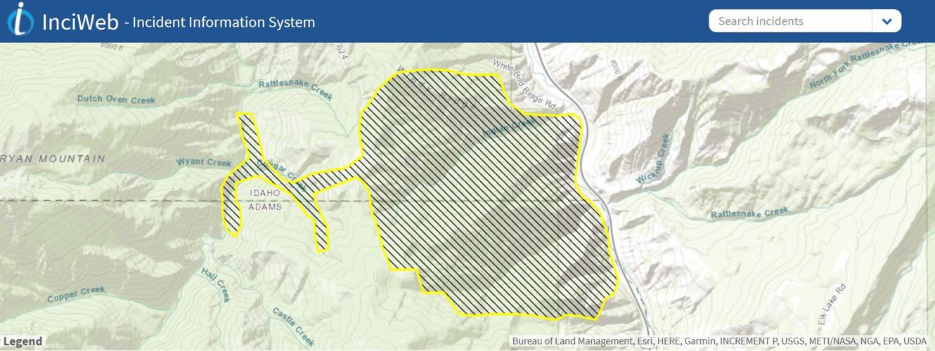Rattlesnake Creek Fire tops 2,100 acres; agencies field more than 300 ...