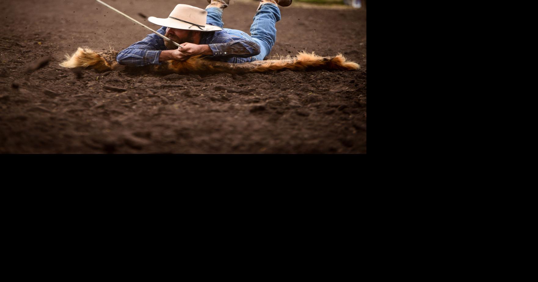 Cowboy Competition: Ranch Rodeo, hands against each other for fun ...