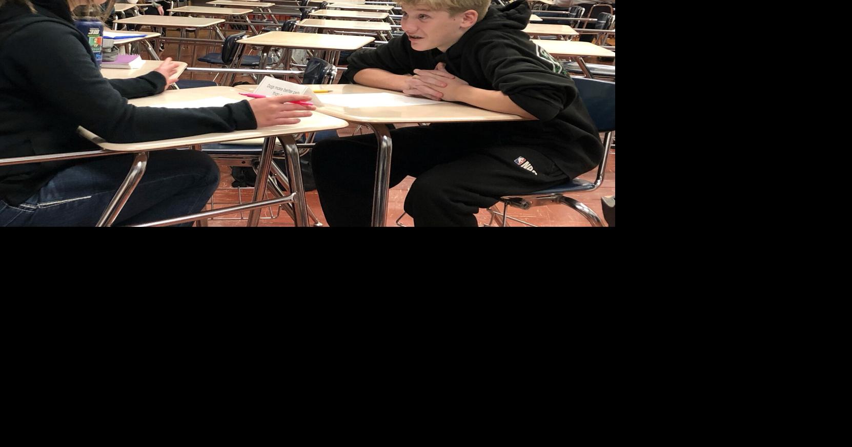 Inside GHS: ‘Speed debating’ helps with thought organization, critical ...