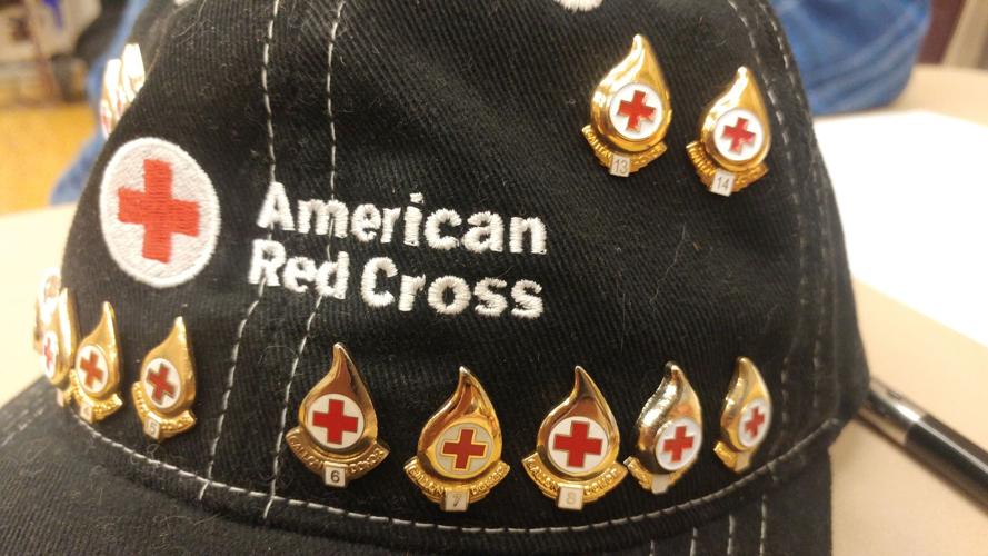 Holsinger honored with American Red Cross 15-gallon pin | Community ...