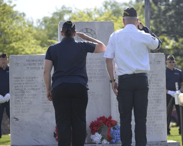 Flags, reflection, remembrance mark Memorial Day service | News ...