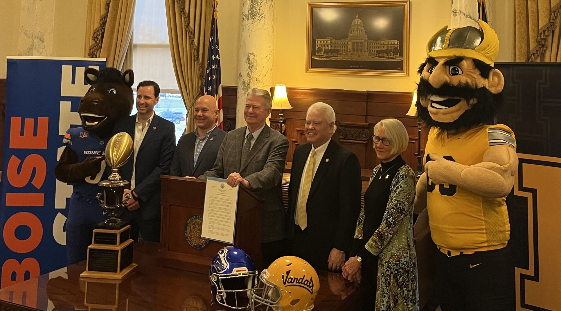 Executive order reinstating Idaho universities’ rivalry | News ...