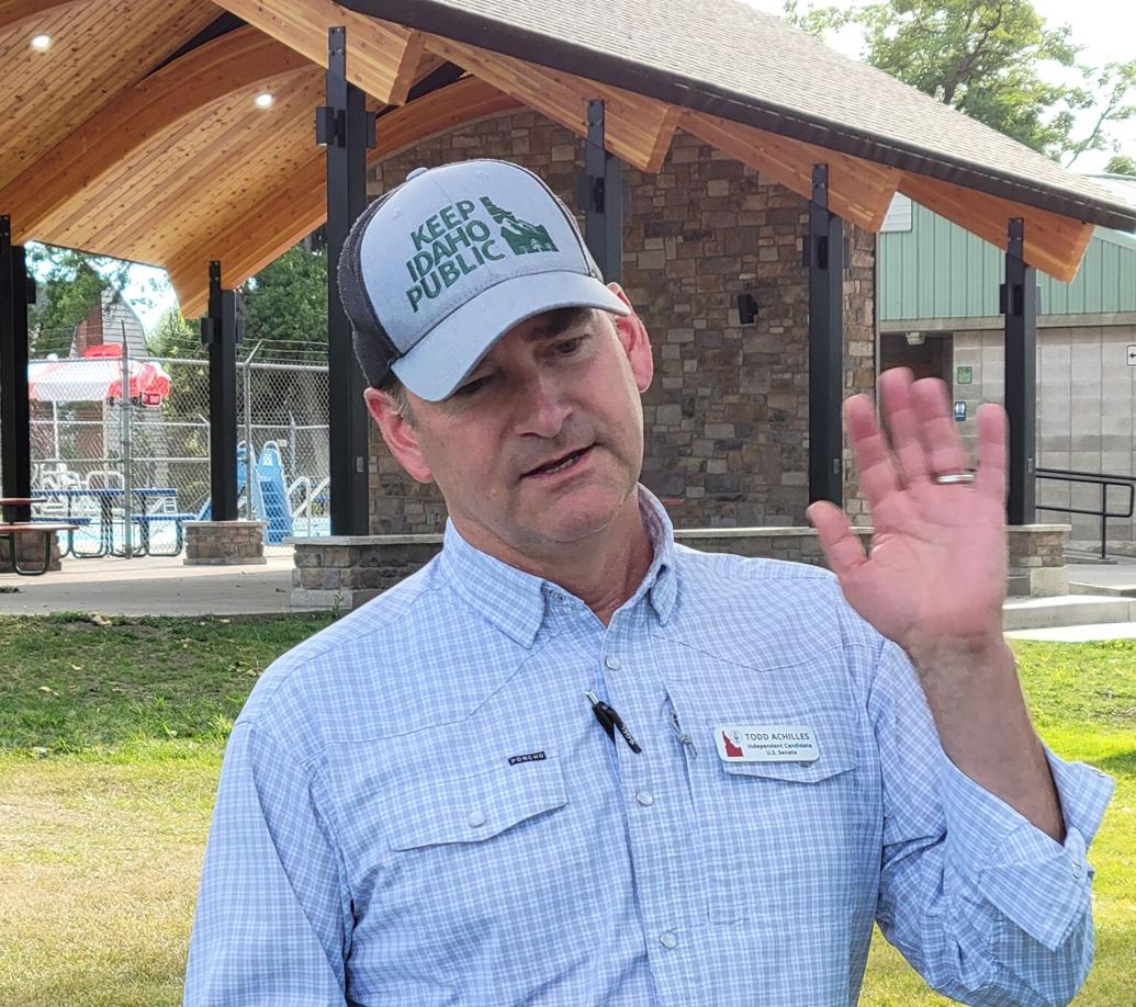 Independent U.S. Senate candidate Todd Achilles calls for reform, unity ...