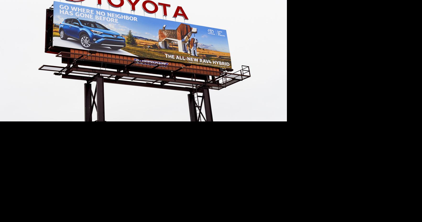 Dog Bark Park on Toyota billboards | News | idahocountyfreepress.com