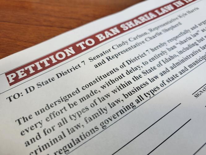 Dist. 7 petition seeks to ban Shariah law | News | idahocountyfreepress.com