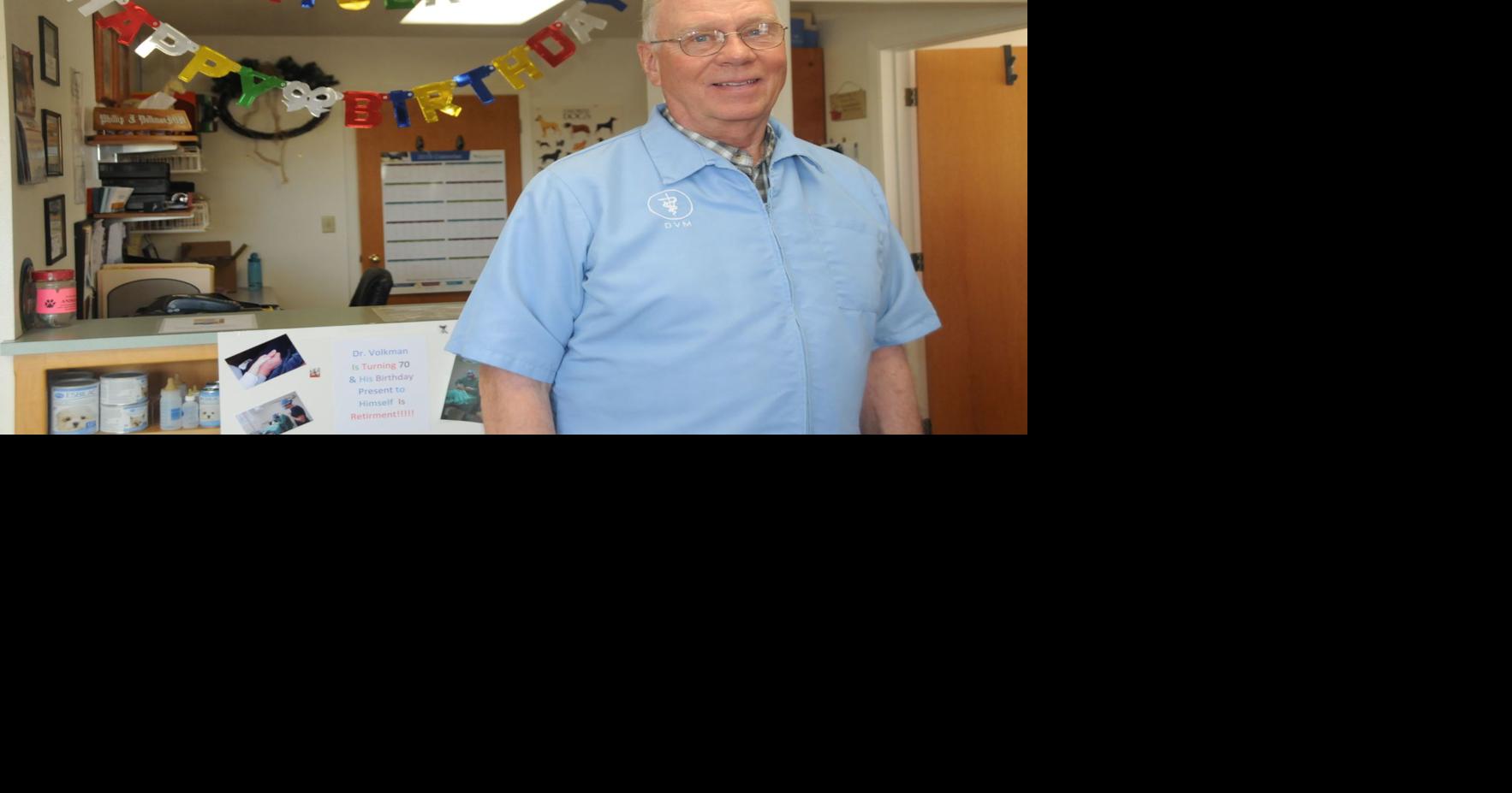 Volkman says farewell to veterinary medicine after 46 years | Business ...