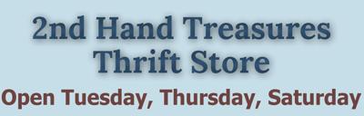 2nd Hand Treasures Thrift Store | Get-acquainted | idahocountyfreepress.com