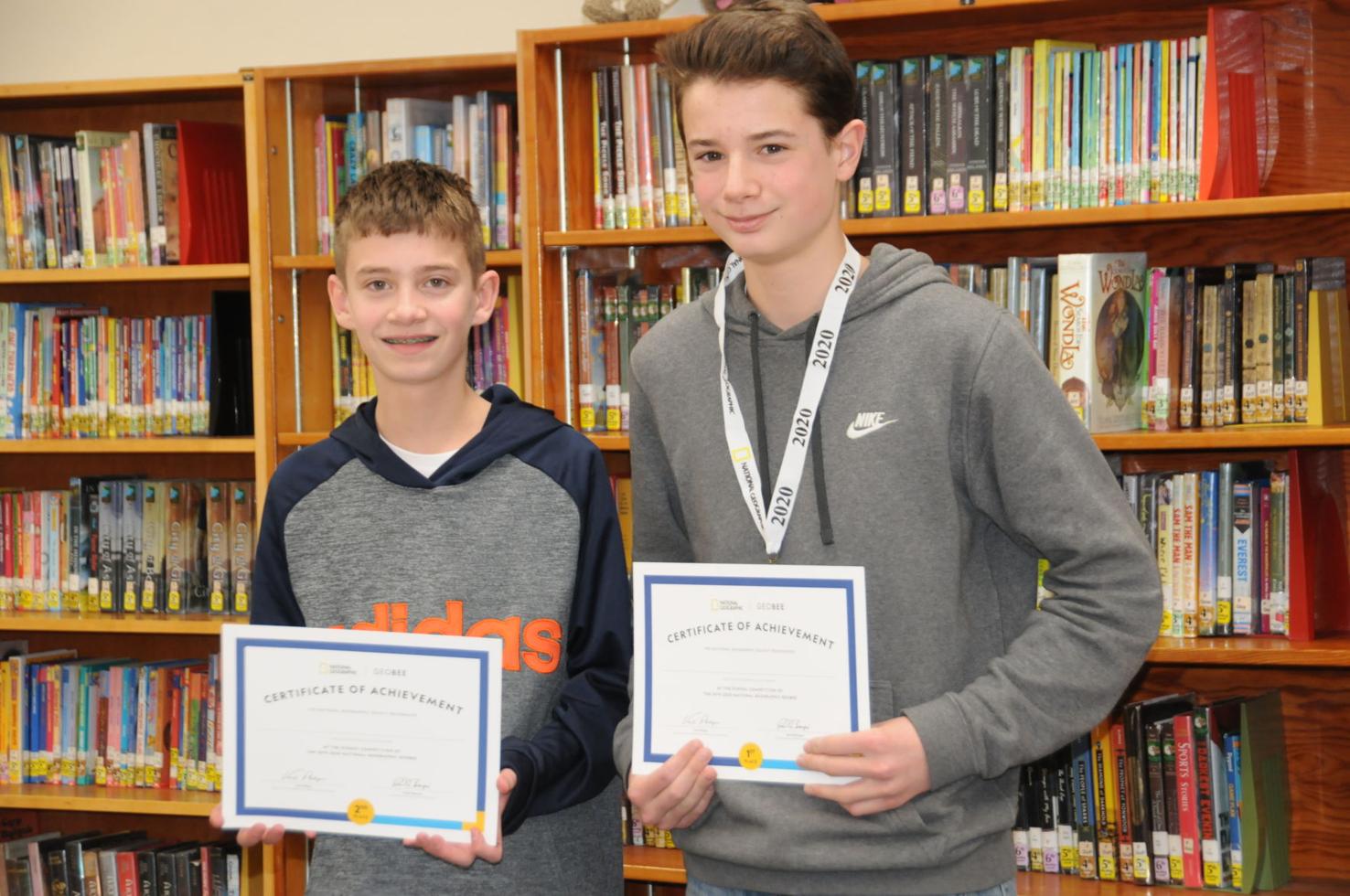 Zechmann, Holes take top honors in geo bees | School News ...