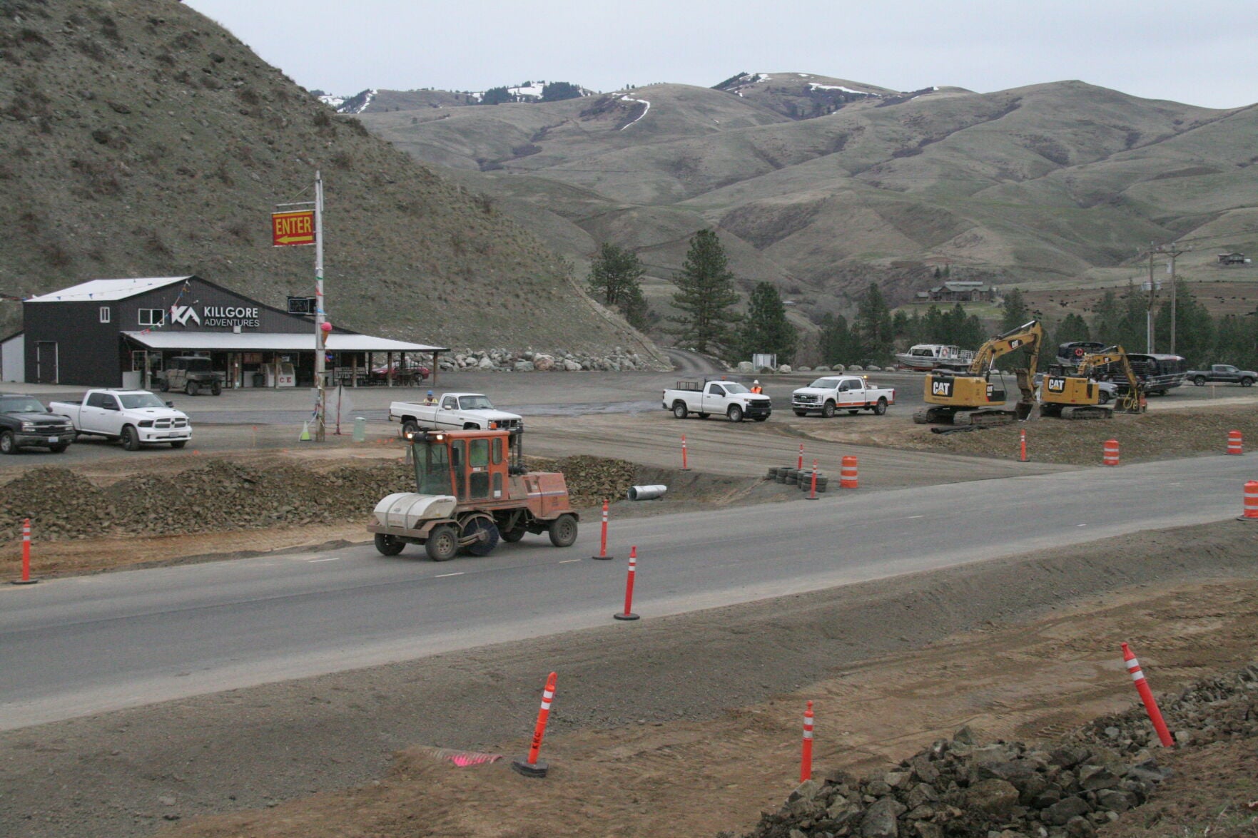 Construction on U.S. Highway 95: Minimal wait times between Twin ...