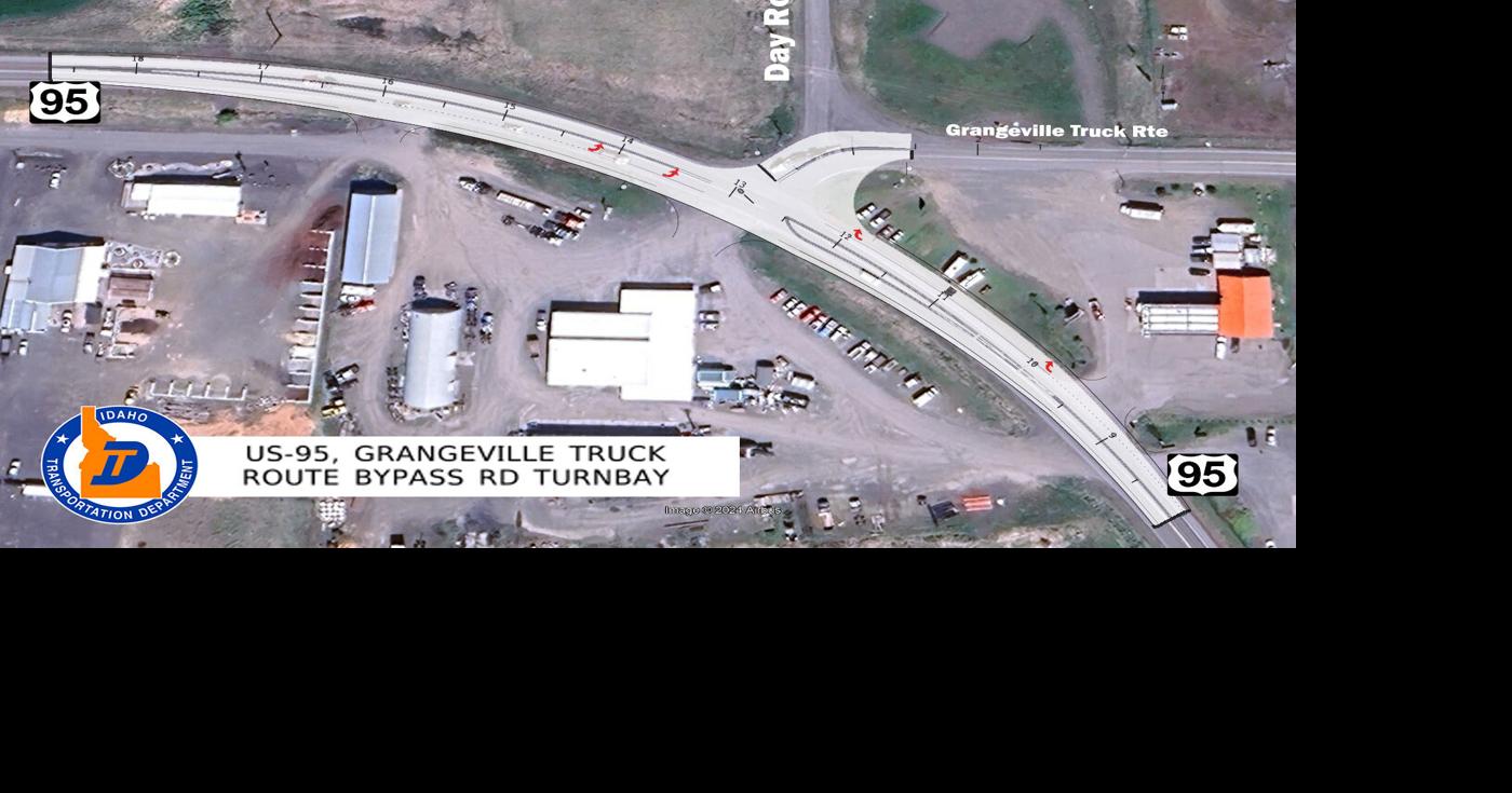 Early August completion set for US-95 turn bay project at Grangeville ...