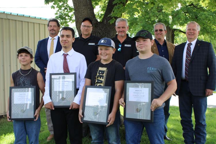 Sheriff Ulmer honors four teens | News | idahocountyfreepress.com