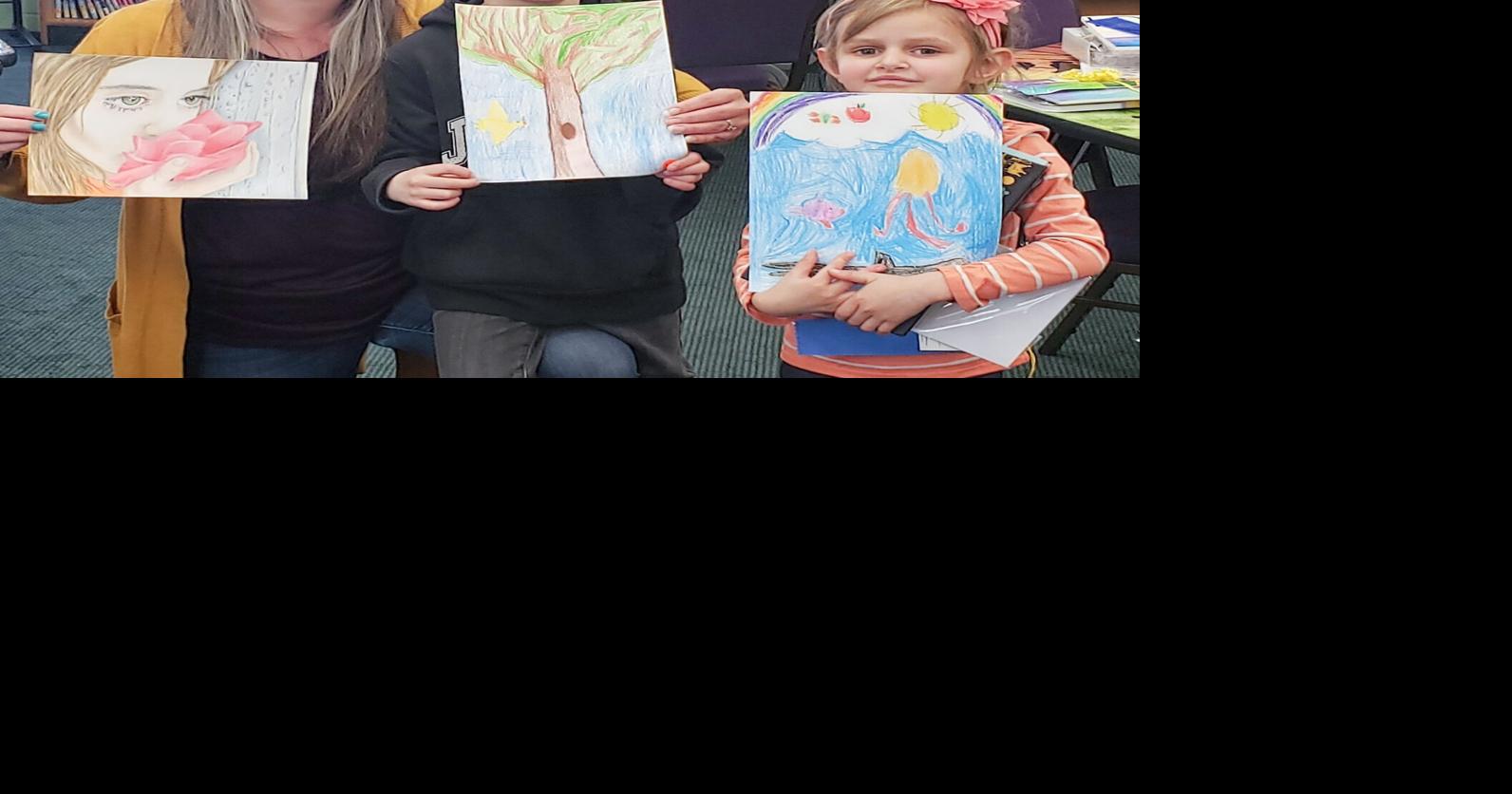 Library art contest winners named; 'Thank you to all who participated ...