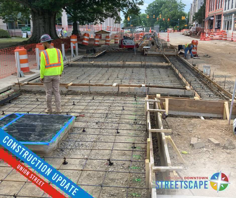 Concord Streetscape Project 58 percent complete and almost a year behind schedule