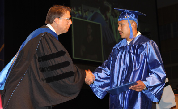 McCrory helps RCCC mark 50th commencement