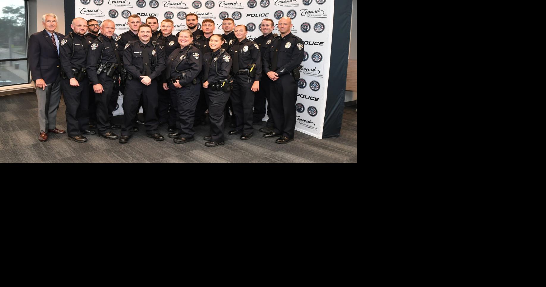 Concord welcomes new group of police officers