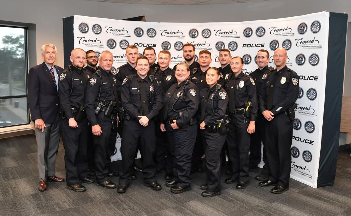 Concord welcomes new group of police officers