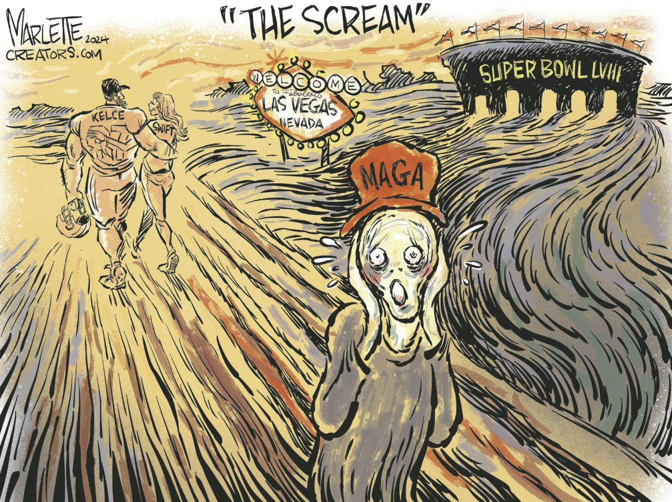 Cartoons: Like it or not Taylor Swift's boyfriend is headed to the ...