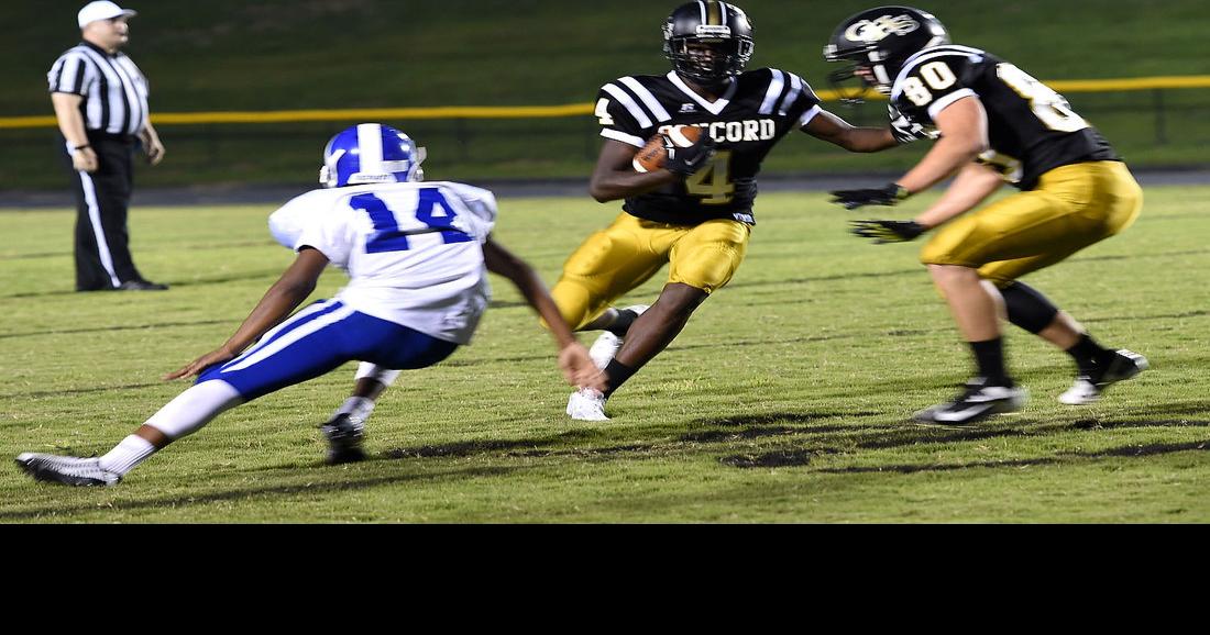 Spiders bounce back for first win with 49-12 shellacking of Albemarle