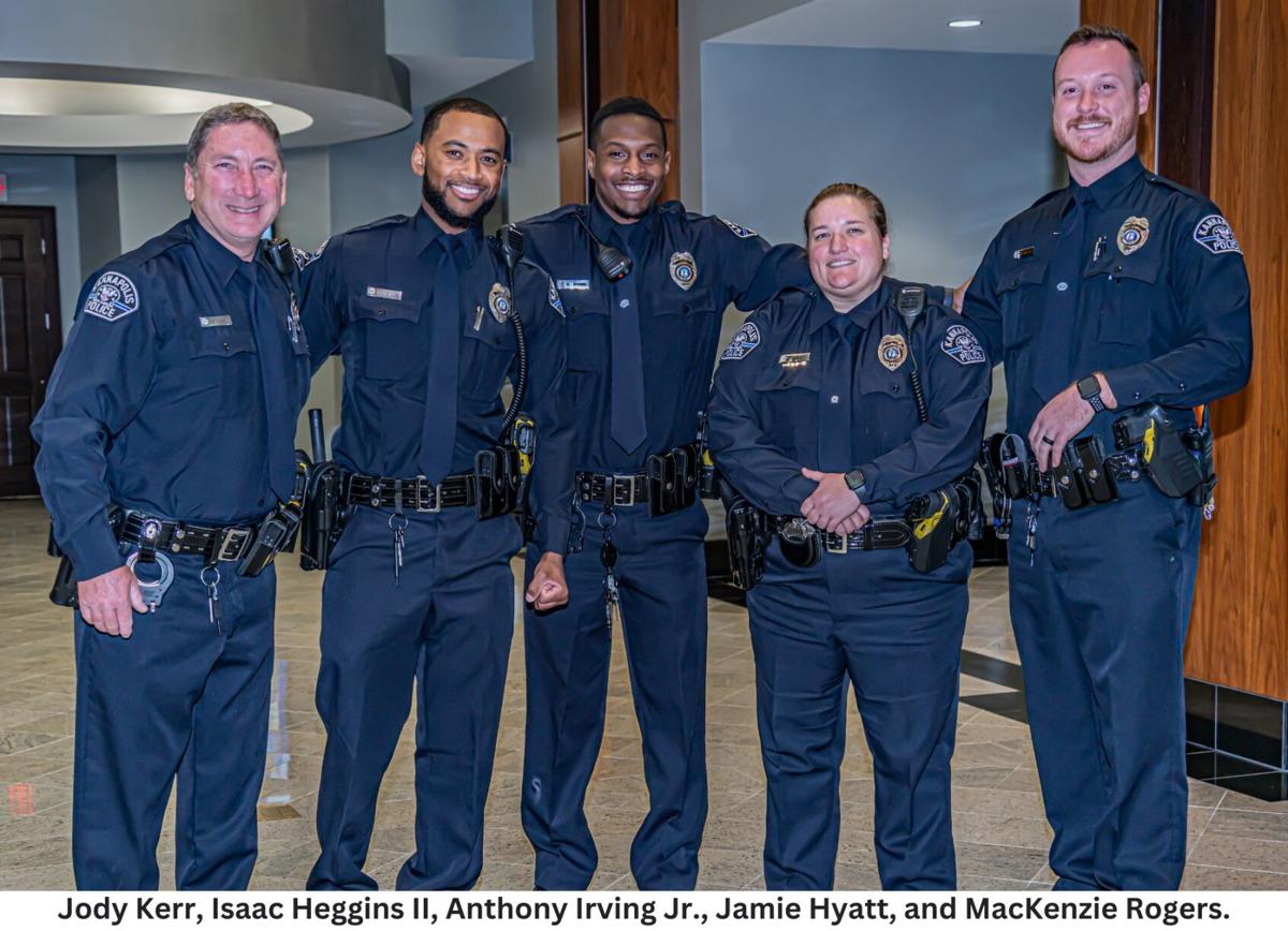 Kannapolis PD welcomes five new officers