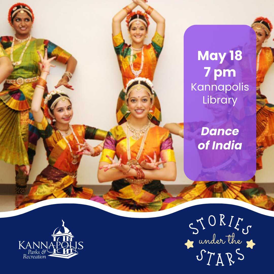 Dance of India featured at Stories Under the Stars