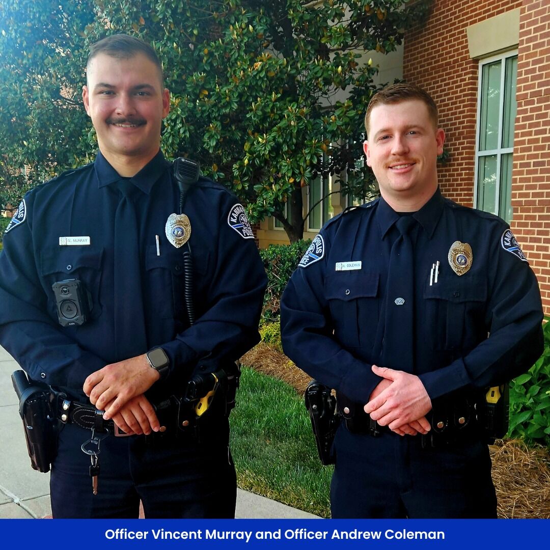 Kannapolis Police welcomes two new officers