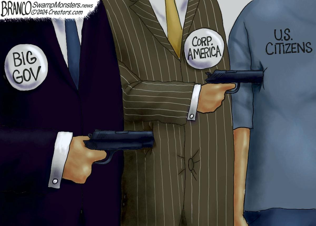 Cartoons: Guns to the back, different boots and Civil War revised