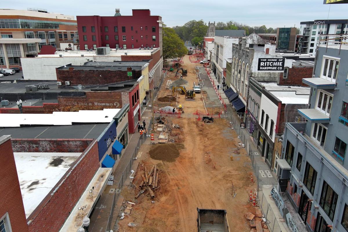 Downtown Concord streetscape project progresses with next milestone ...