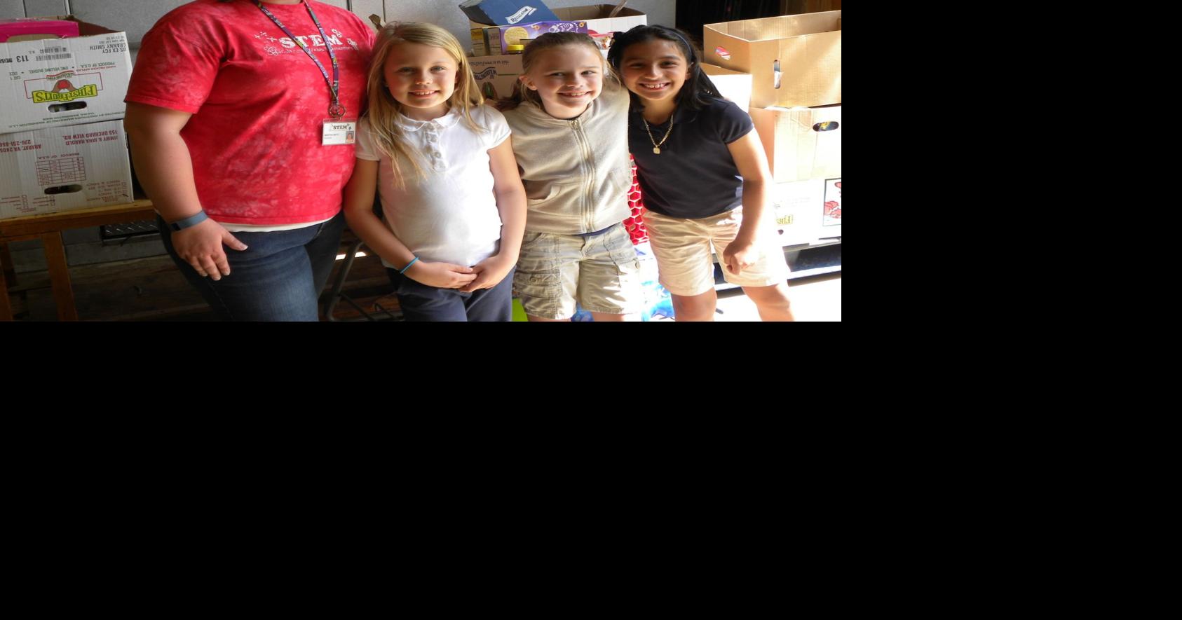 Coltrane-Webb students pitch in to help hungry at CCM