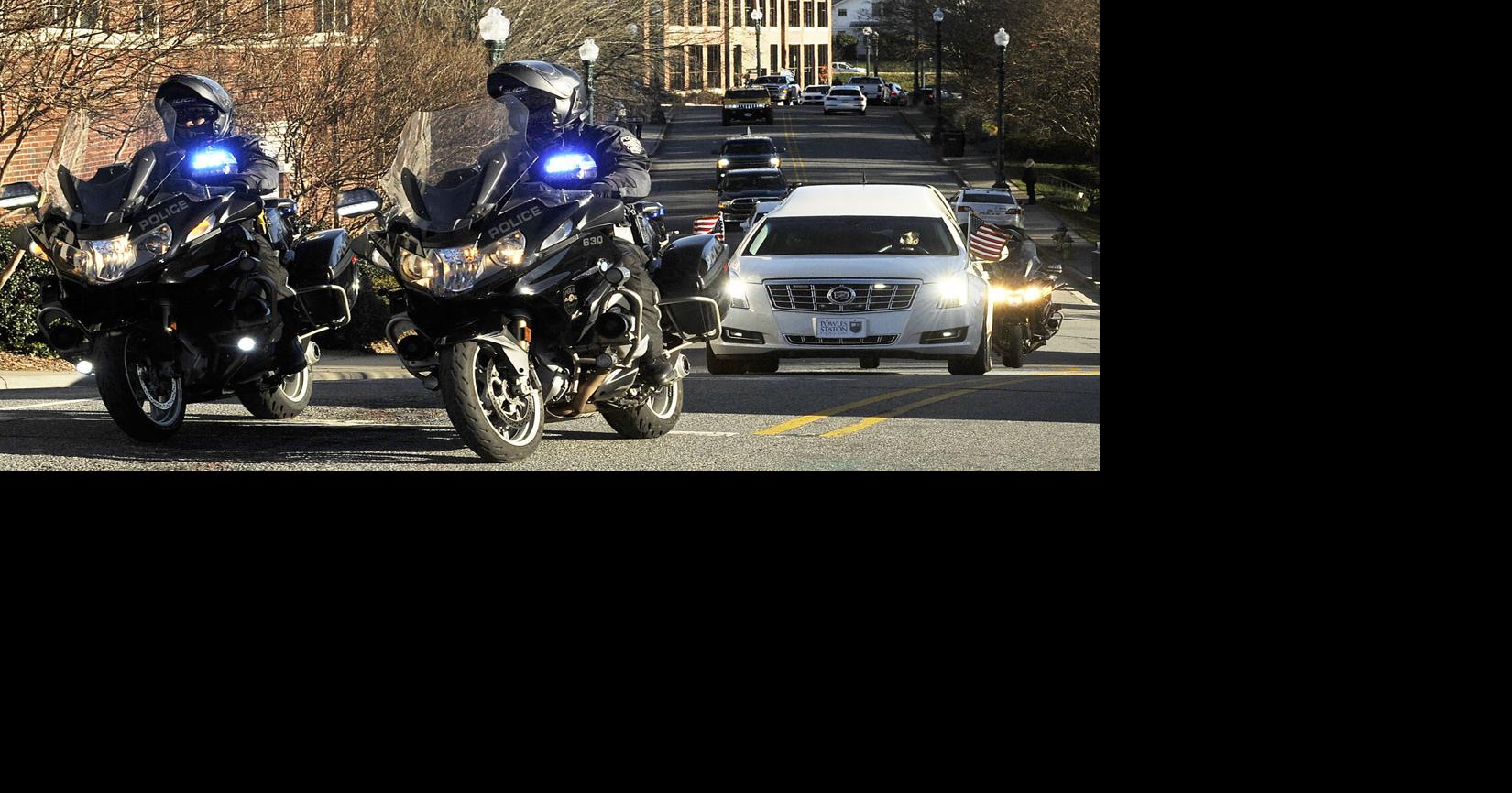 A community says good-bye, thank you to Officer Jason Shuping