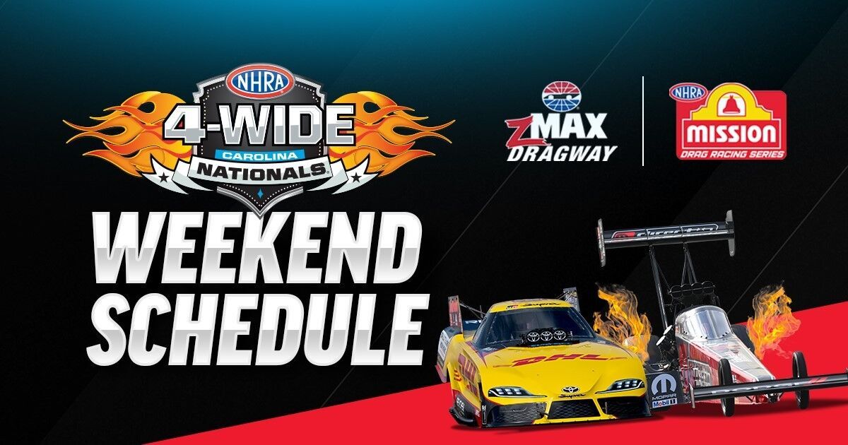 Fans gear up for historic action-packed NHRA 4-Wide Carolina Nationals ...