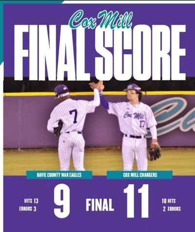 Playoffs Round 2: Cox Mill baseball the last Cabarrus team standing