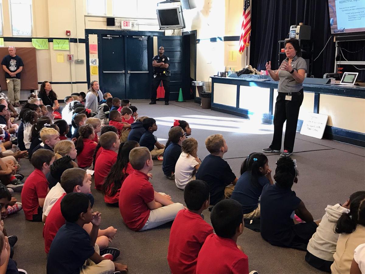 Becoming good digital citizens: Coltrane-Webb kicks off school year ...